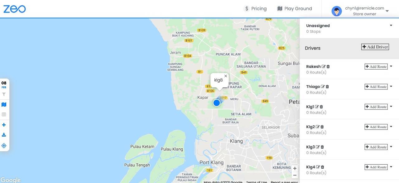 How to manage routes automatically using routing software.