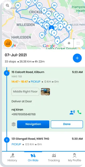 Zeo Route Planner၊ ကုန်ထုတ်စွမ်းအားအတွက် အဆင့် ၁၊ အချိန်